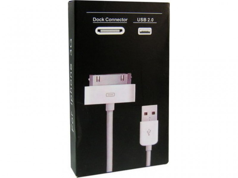 Comprar Cable USB para IPhone 3G, 3GS, 4, 4S con envío en 24 horas ...