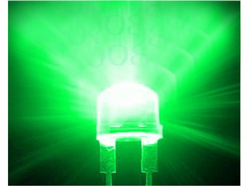 Comprar 200 x Led verde 5 mm con envío en 24 horas - mocubo.es