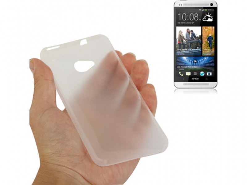 Comprar Funda de TPU ultrafina para HTC ONE. Translúcida con envío en ...