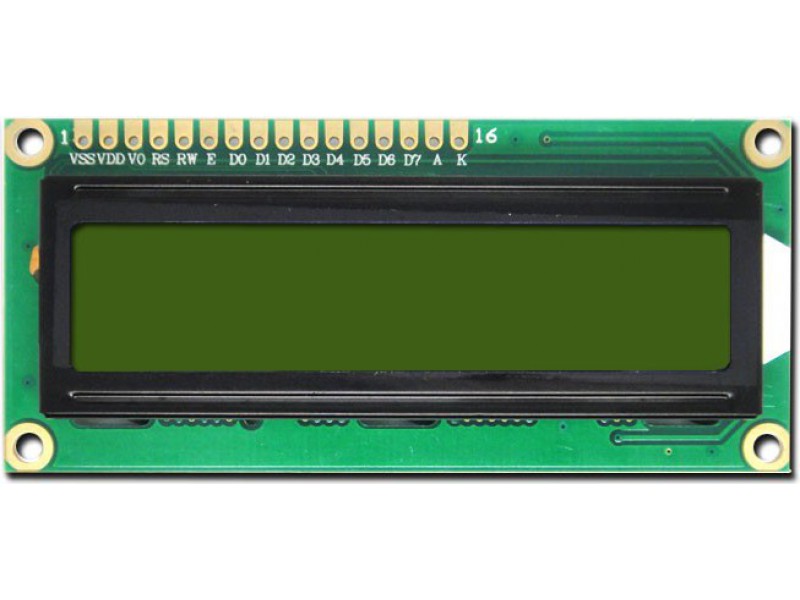 Comprar Modulo LCD 16x2 HD44780 con backlight con envío en 24 horas ...