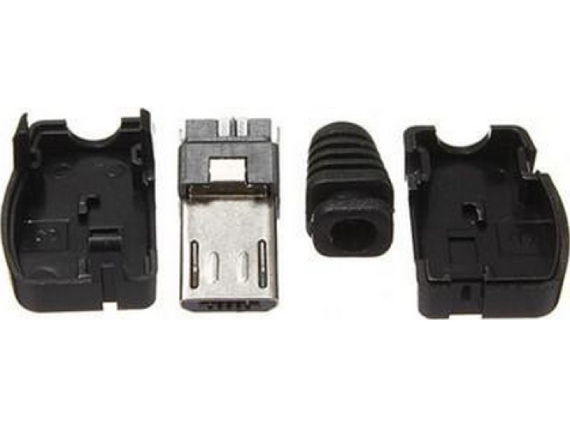 Comprar Conector Micro USB 5 Pin macho aereo acodado con envío en 24 ... Comprar Conector Micro USB 5 Pin macho aereo acodado con envío en 24 ...